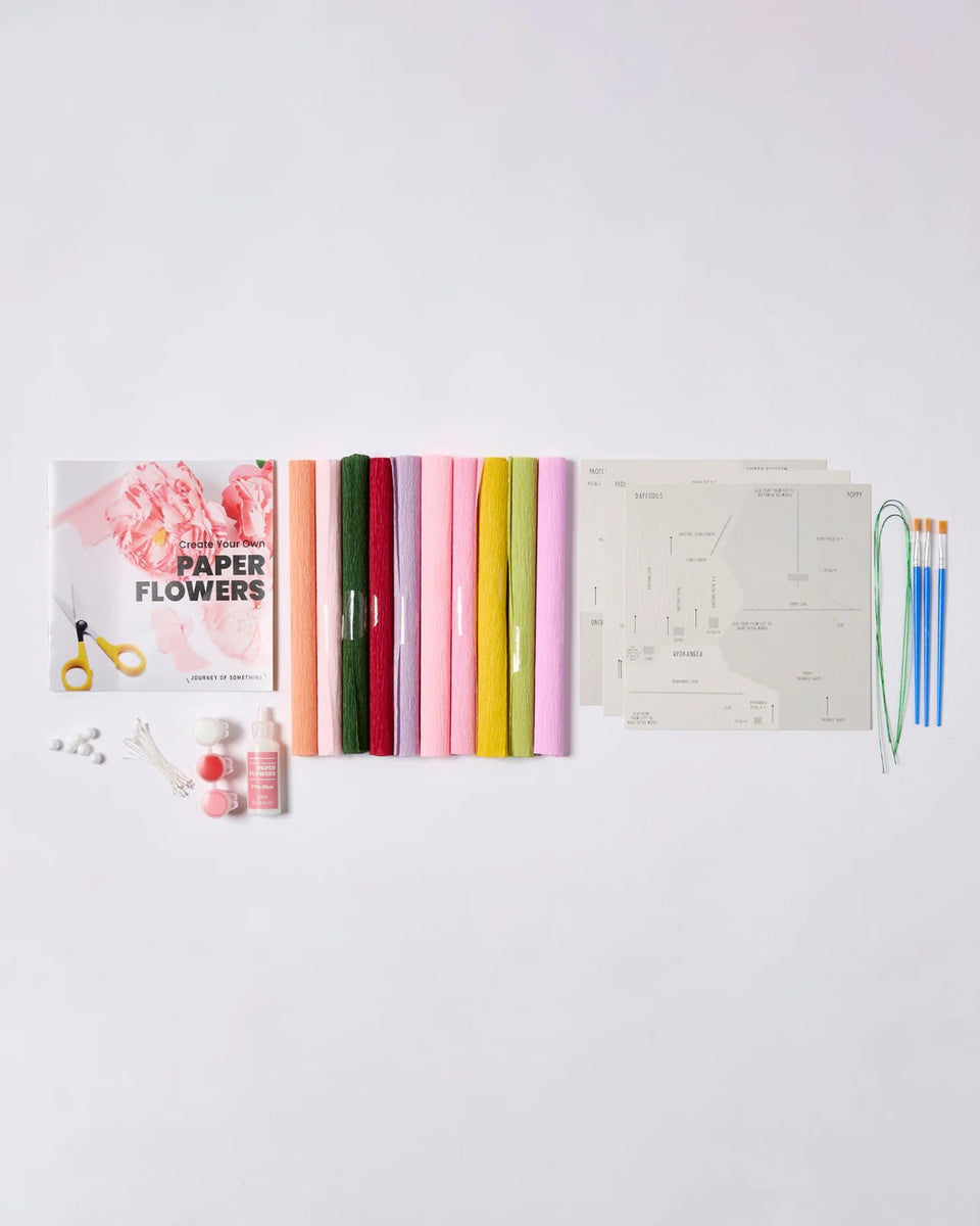 PAPER FLOWER MAKING KIT – Vogue Nature
